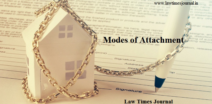 Modes of Attachment of property - Law Times Journal