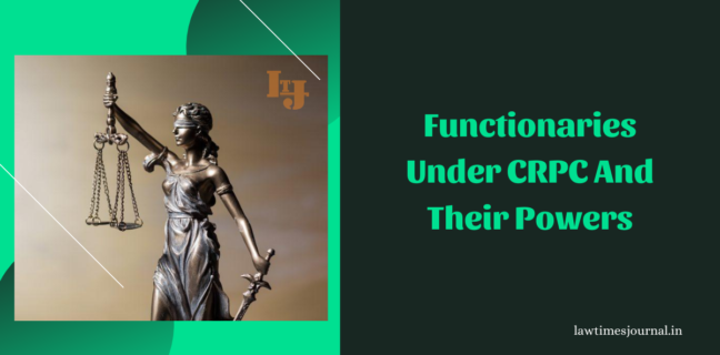 Code of Criminal Procedure Articles | Crpc Sections| Law Times Journal