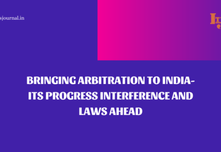Institutional Arbitration in India - Law Times Journal